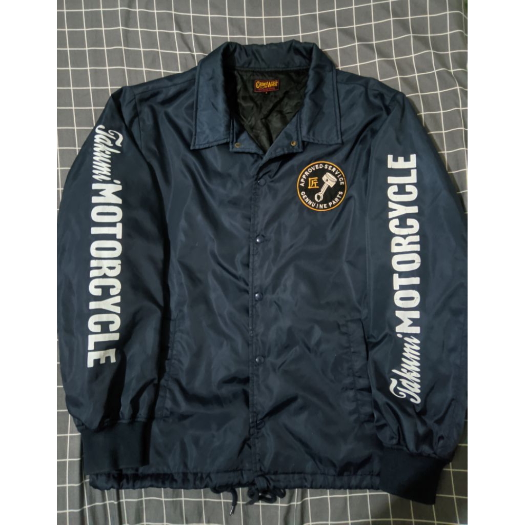 Jual Vintage Coach Jacket Takumi TFOA CROWS | Shopee Indonesia