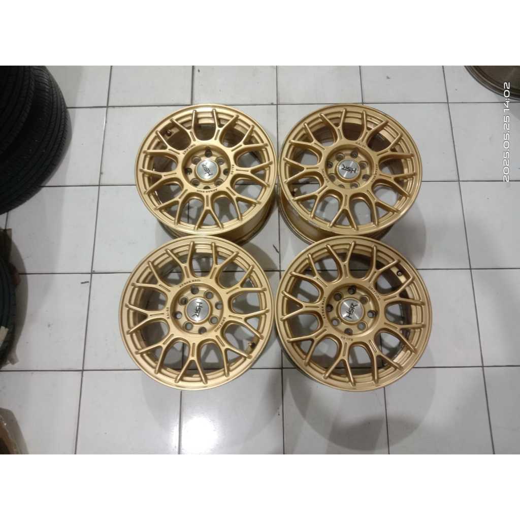 Jual VELG MOBIL RACING RAI S5 RING 15 LEBAR 6,5 LUBANG BAUT PCD 4X100, 4X114 ET42 BRIO AGYA AYLA ...