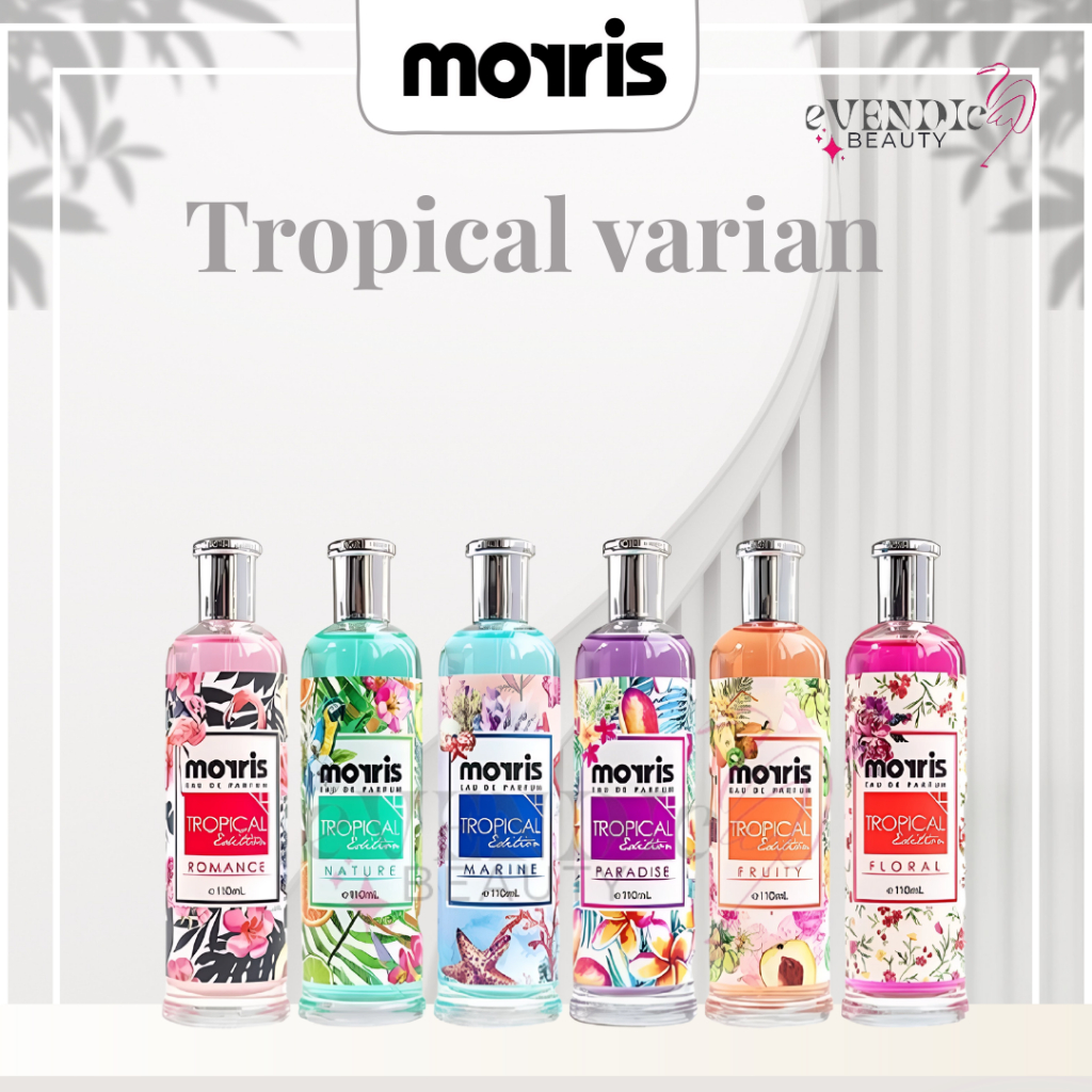 Jual Morris EDP Tropical varian Romance 110ml | BPOM | FLORAL | NATURE ...