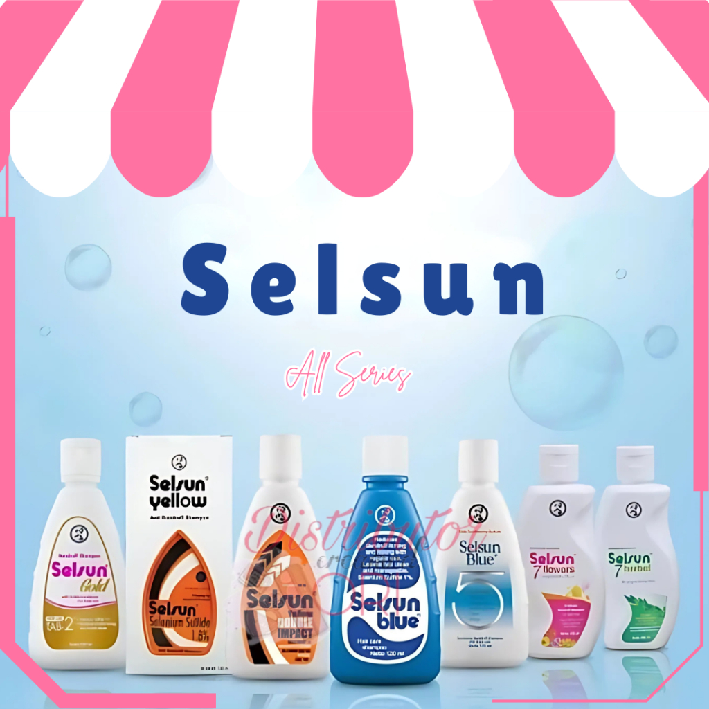 Jual SELSUN Hair Care Shampoo 60 ml | HAIR CARE 60ML | herbal | Blue ...