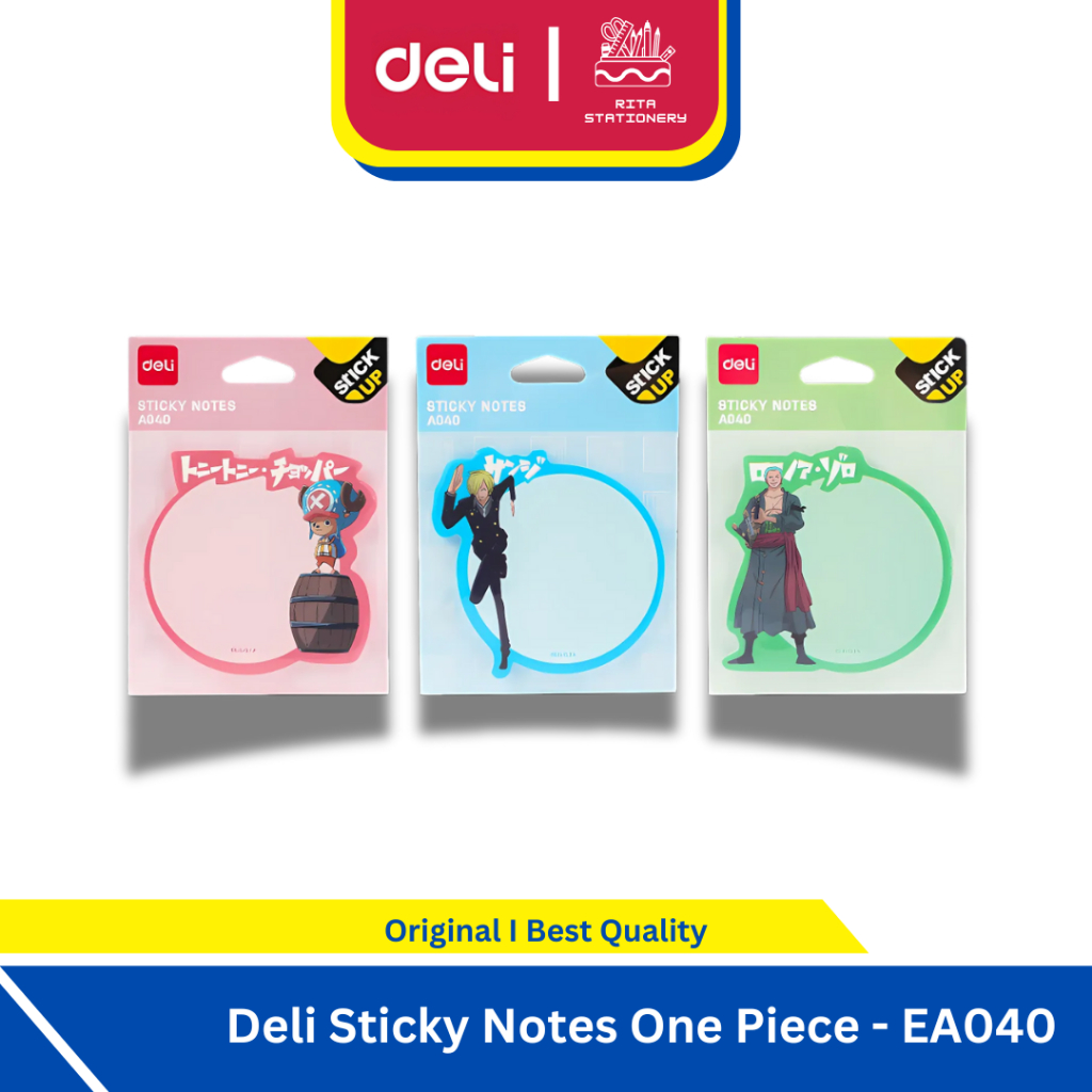 Jual Deli Sticky Notes One Piece - EA040 | Shopee Indonesia