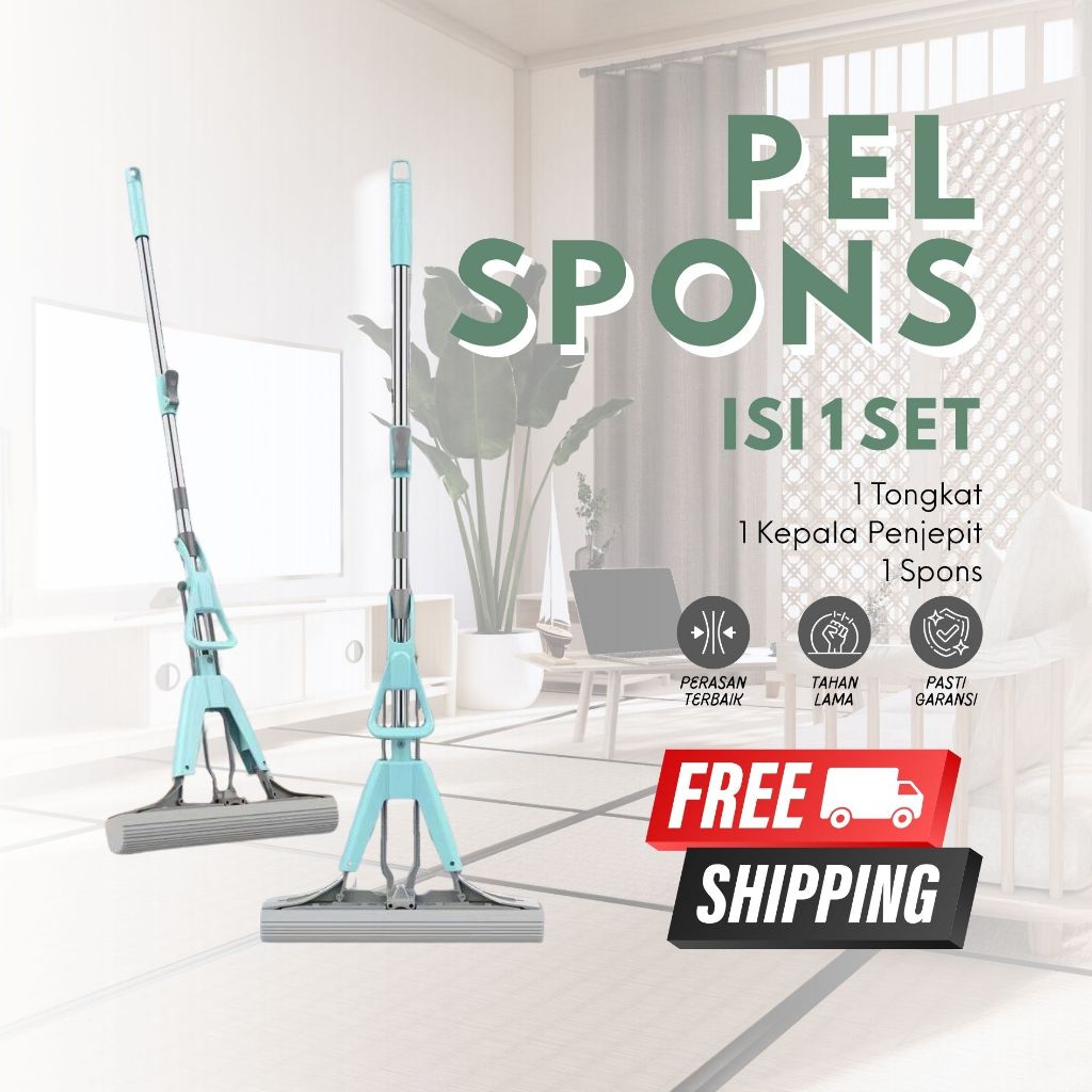 Jual Alat Pel Lantai Spons Penyerap Air Yang Bagus - Perlengkapan Rumah ...