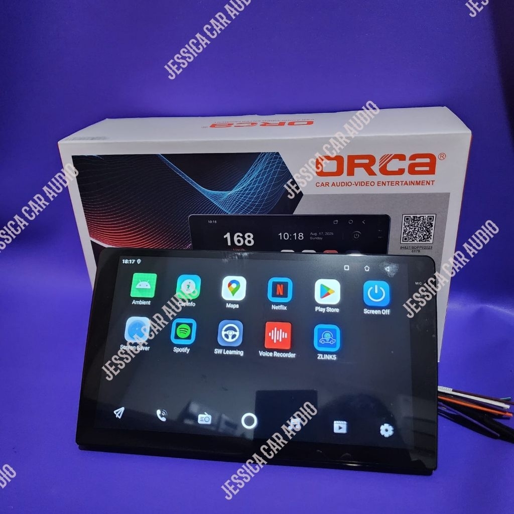 Jual Head unit Android 10 inch orca eco lite plus series adr -9988 ram ...