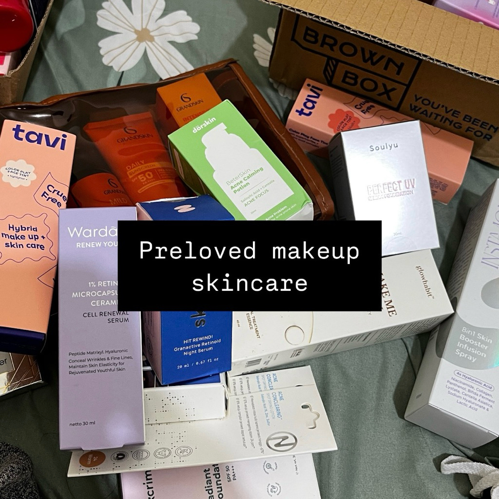 Jual preloved SKINCARE MAKEUP [sisa konten] | Shopee Indonesia