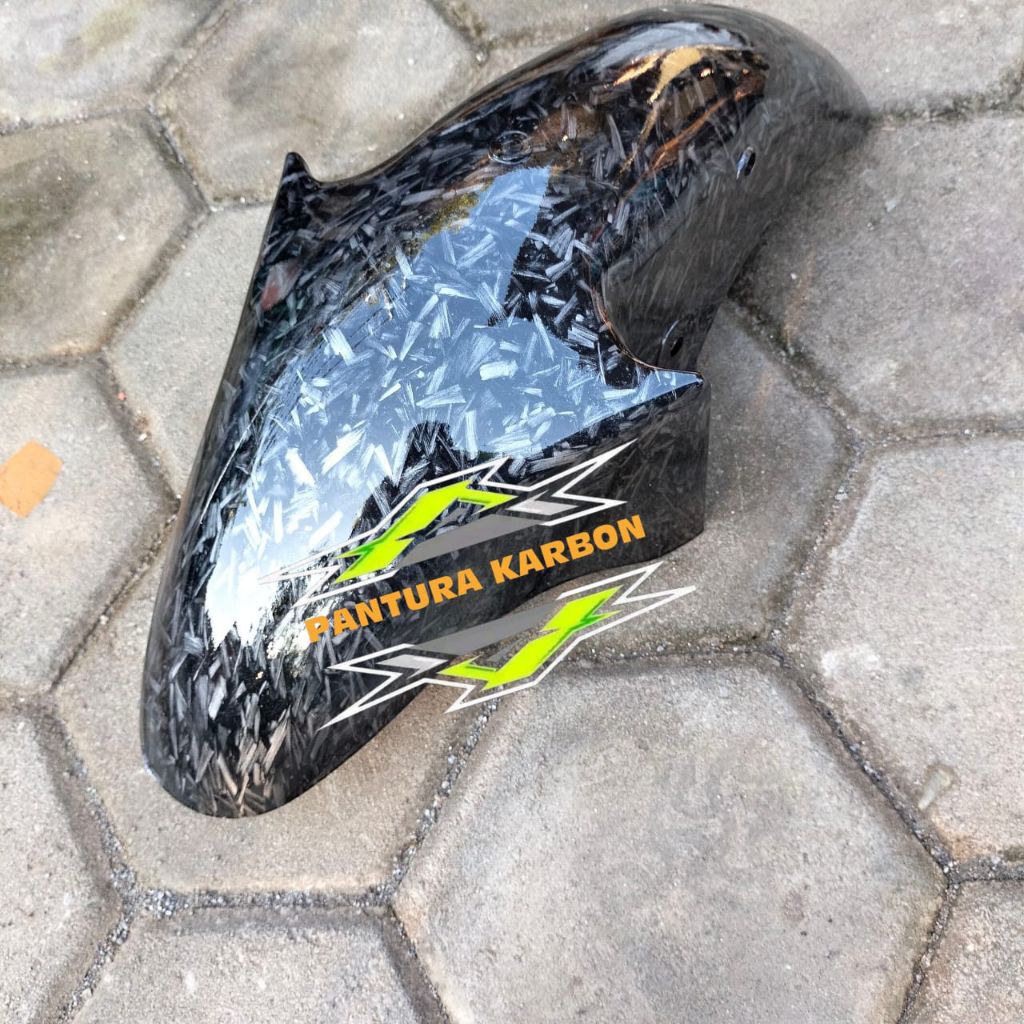 Jual spakbor depan ninja r/ss karbon celup carbon wtp kualitas terbaik ...
