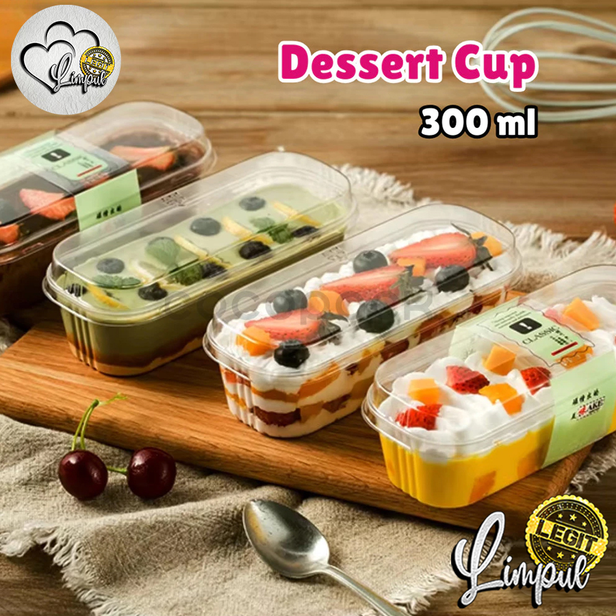Jual Korean Dessert Puding Box SX599 Mika Premium Kotak Tiramisu ...