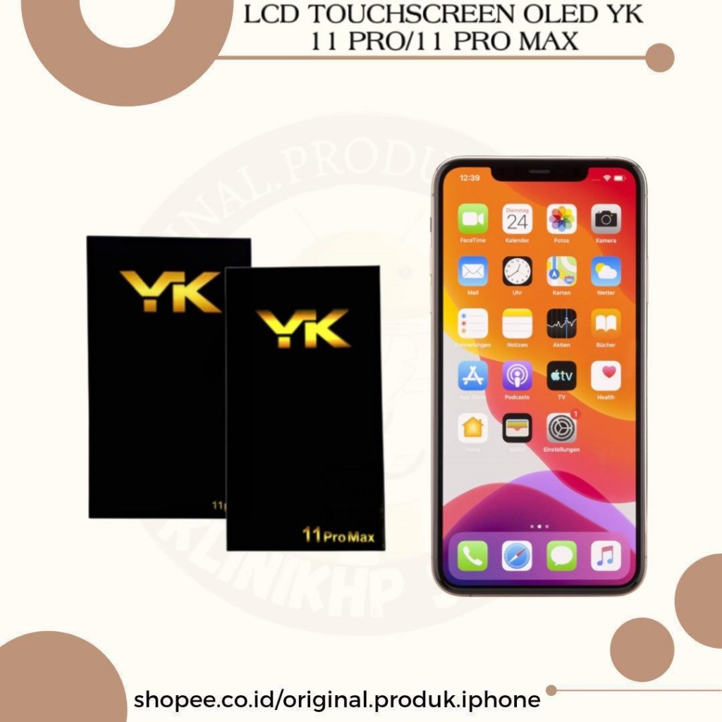 Jual LCD TOUCHSCREEN 11 PRO/11 PRO MAX OLED YK NEW FULLSET | Shopee ...