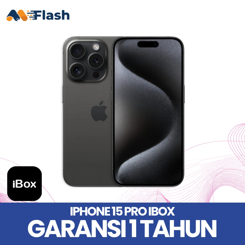 Jual iPhone 15 Pro iBox 128gb Garansi 1 Tahun | Shopee Indonesia