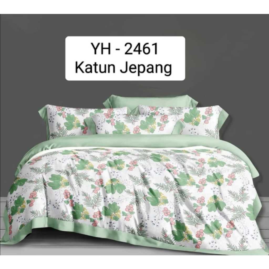 Jual Sprei Katun Jepang Motif Bunga - YH 2461 / 2467 / 2464 / 2490 ...