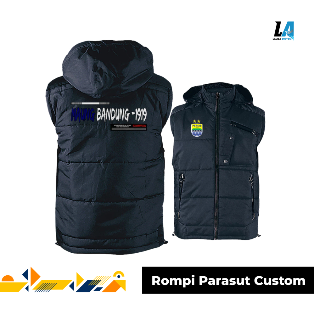 Jual Rompi Persib Bikers Harian Hangat Tebal Sporty Lapis Busa Dactron ...