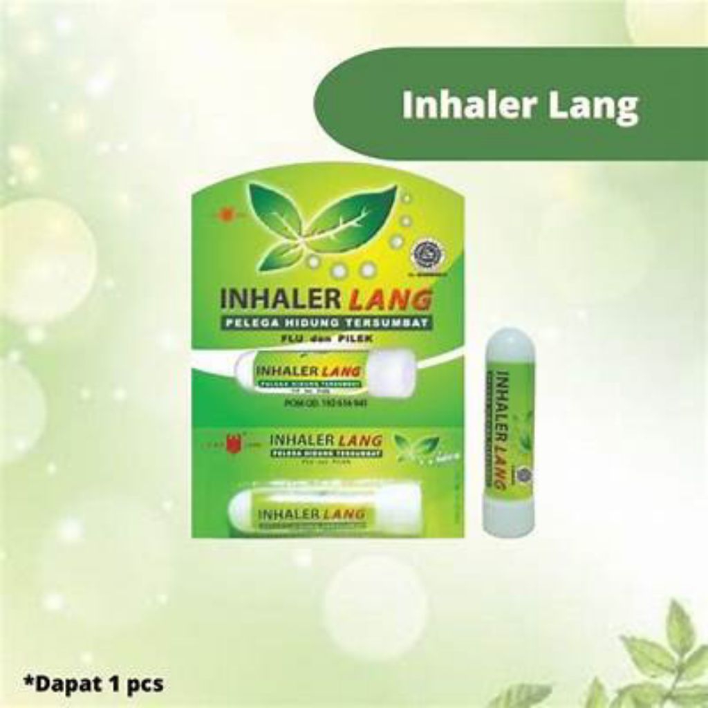 Jual Cap Lang Inhaler untuk Flu dan Pilek | Inhaler Lang Pelega Hidung ...
