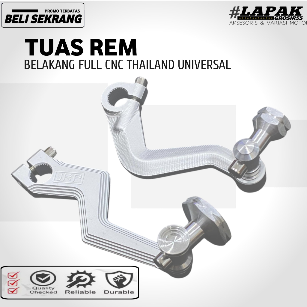 Jual PAHA REM MODEL PETIR BINTANG FULL CNC ORIGINAL ARAI UNIVERSAL ...