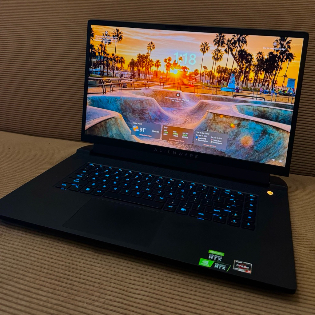 Jual Laptop gaming Alienware M17 R5 AMD Ryzen 9600HX | Shopee Indonesia
