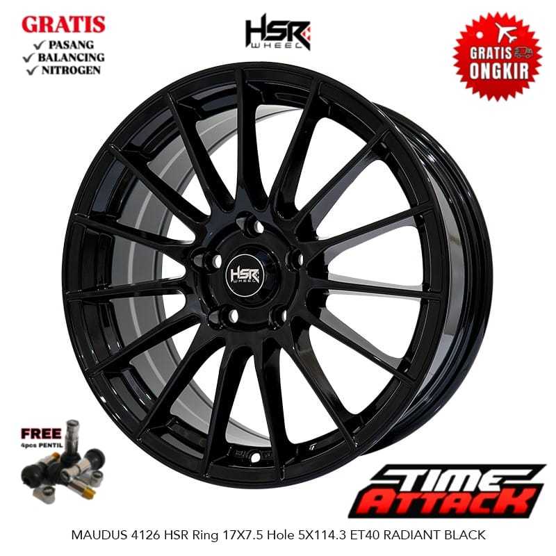 Jual Velg Mobil Xpander Ring 17 HSR WHEEL Tipe MAUDUS Velg Hsr R17 - TIME ATTACK BOGOR | Shopee ...