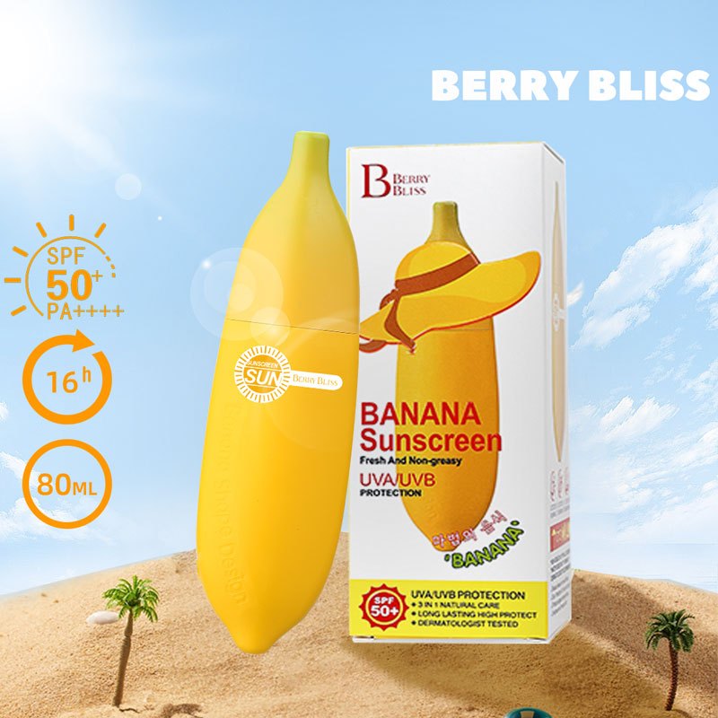 Jual Berry Bliss SPF 50+ PA+++ Sunscreen TiO2 + Hyaluronate | 16h UVA ...
