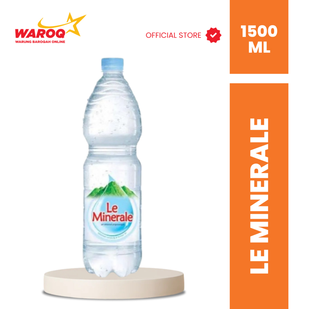 Jual LE MINERALE MINERAL WATER 1500ML BOTOL (DUS) | Shopee Indonesia