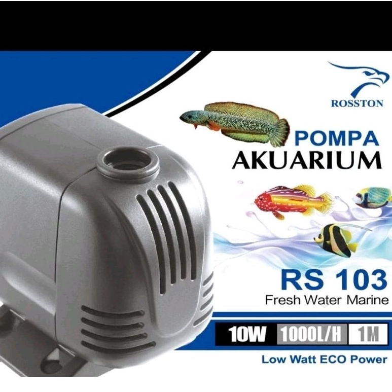 Jual Mesin Pompa Aquarium Mini Rosston RS 103 Low Watt | Shopee Indonesia