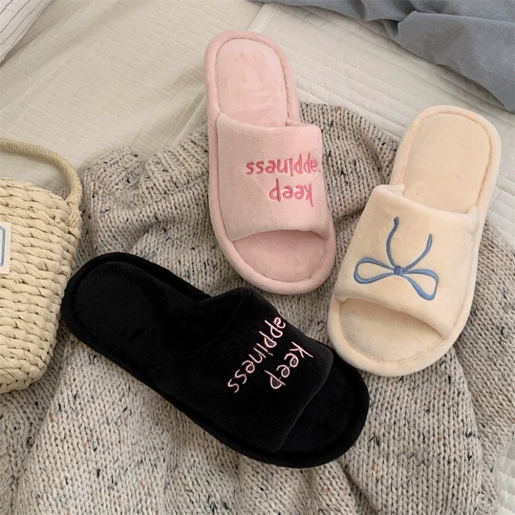 Jual Coquette Bliss Slippers | Sandal Rumah Premium Motif Pita Ala ...