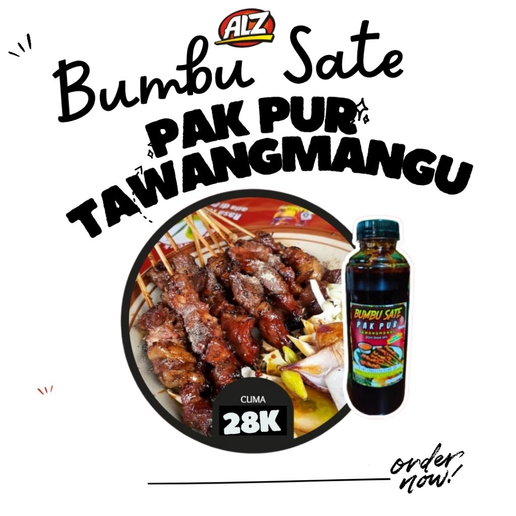 Jual ALZ BUMBU SATE KAMBING PAK PUR TAWANGMANGU 300ml Free Bubble Wrap ...