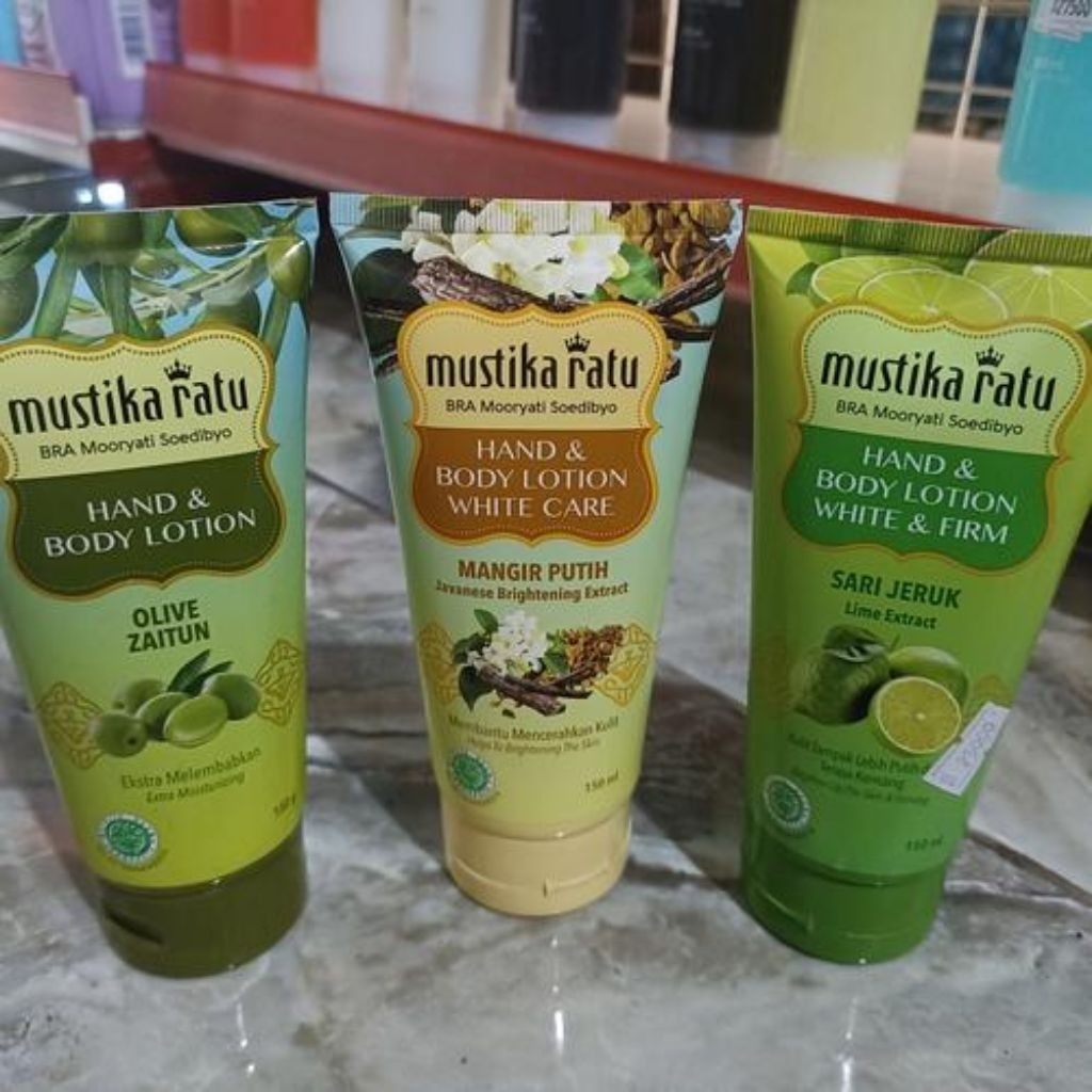 Jual Mustika Ratu Hand & Body Lotion 150 ml | Shopee Indonesia