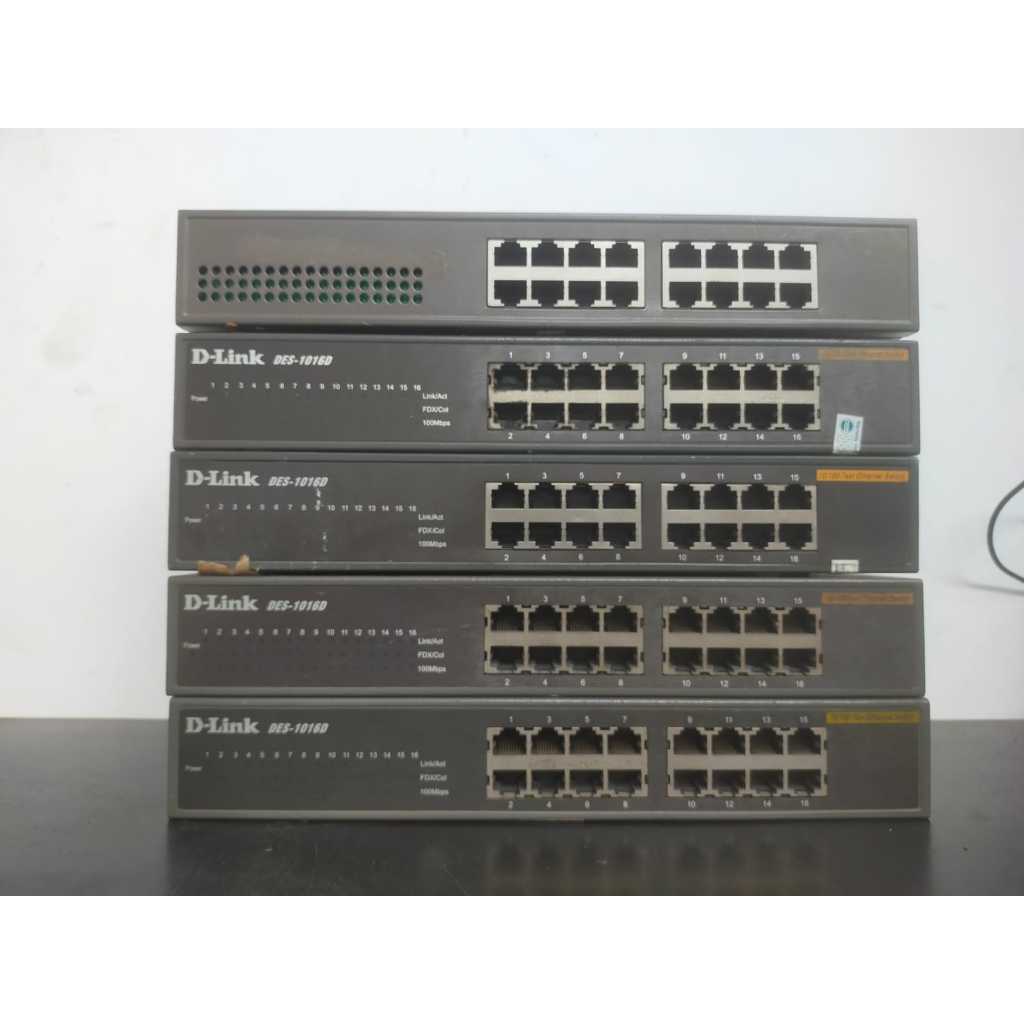 Jual Switch HUB Dlink DES1016D 16port Normal | Shopee Indonesia