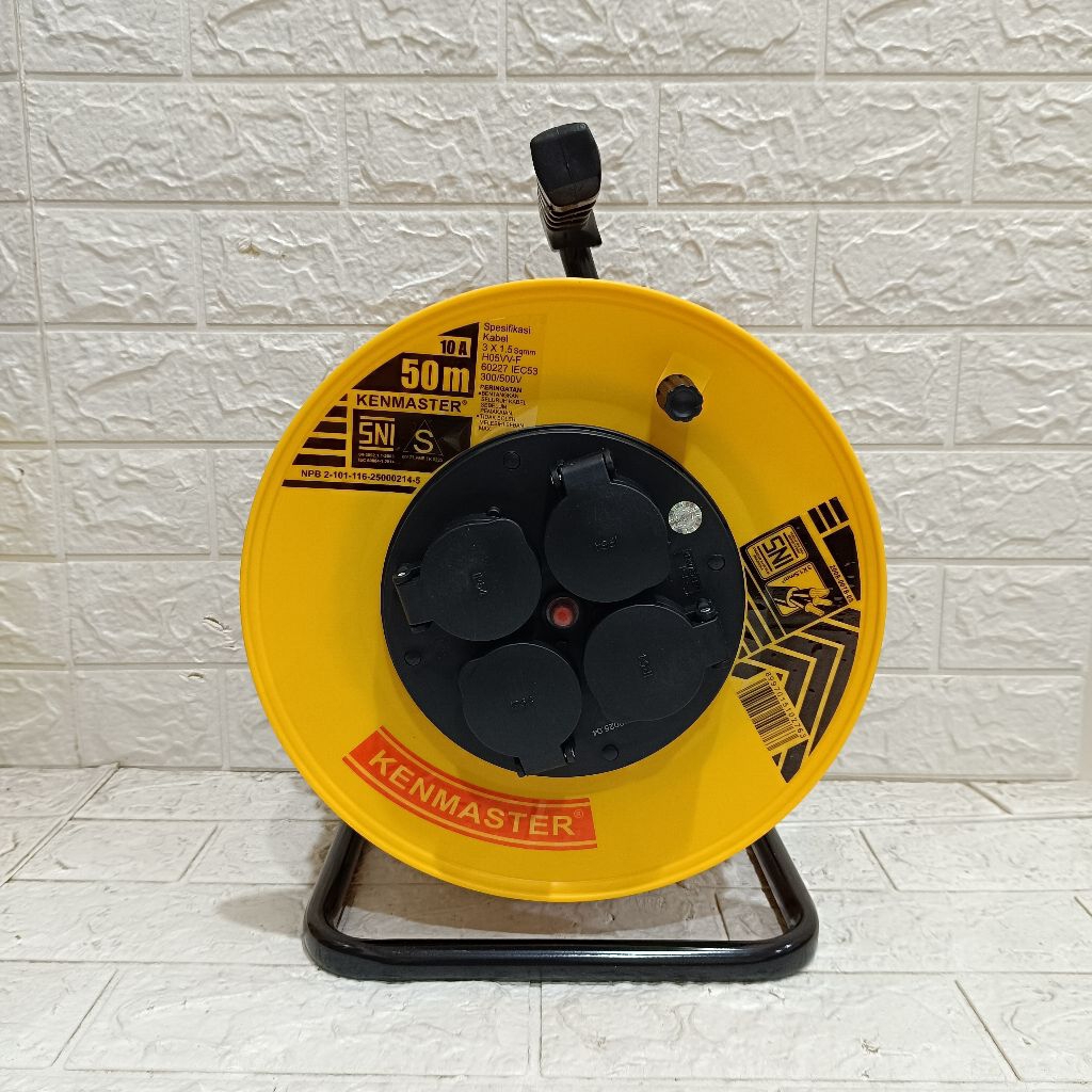 Jual Kabel Roll 50 Meter Kenmaster Sni / Kabel Roll 50 Meter Kenmaster ...