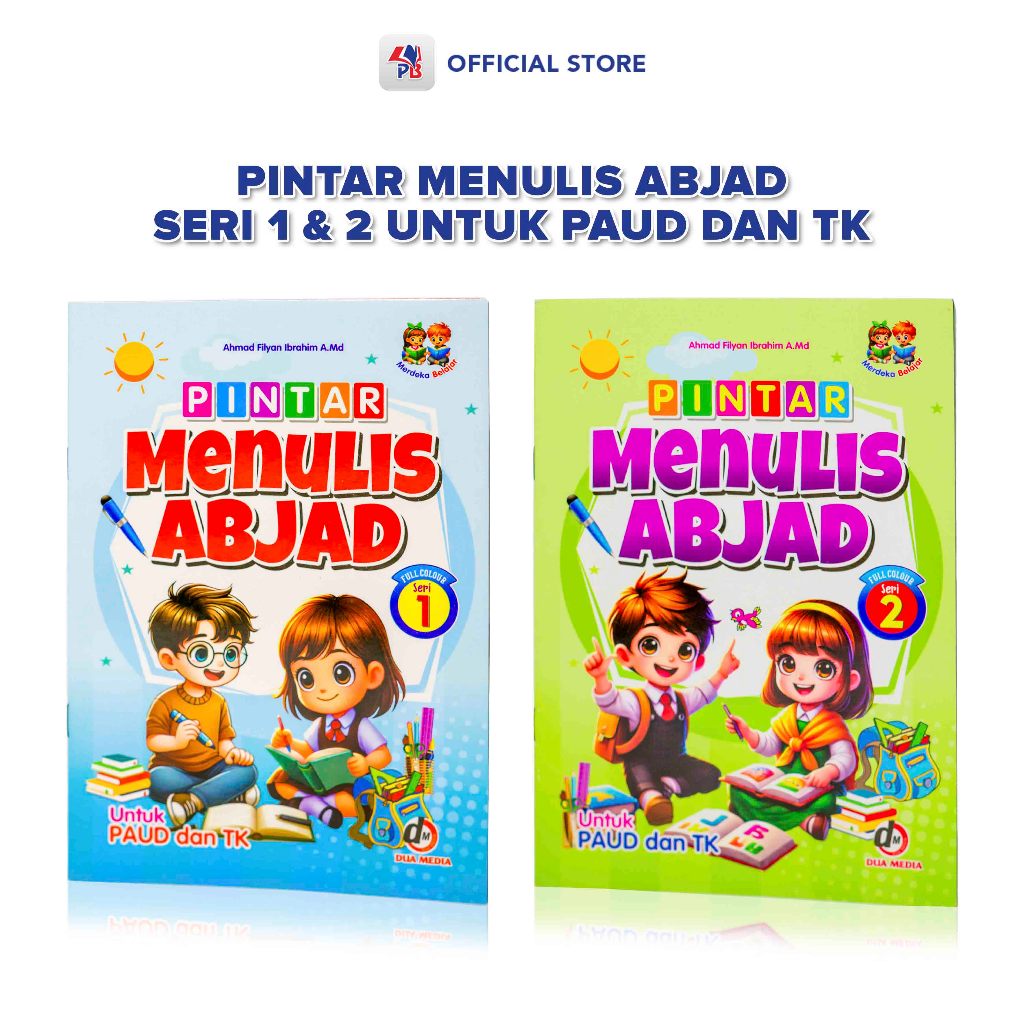 Jual Buku Menulis Anak / Pintar Menulis Abjad Seri 1 Dan 2 Untuk PAUD ...