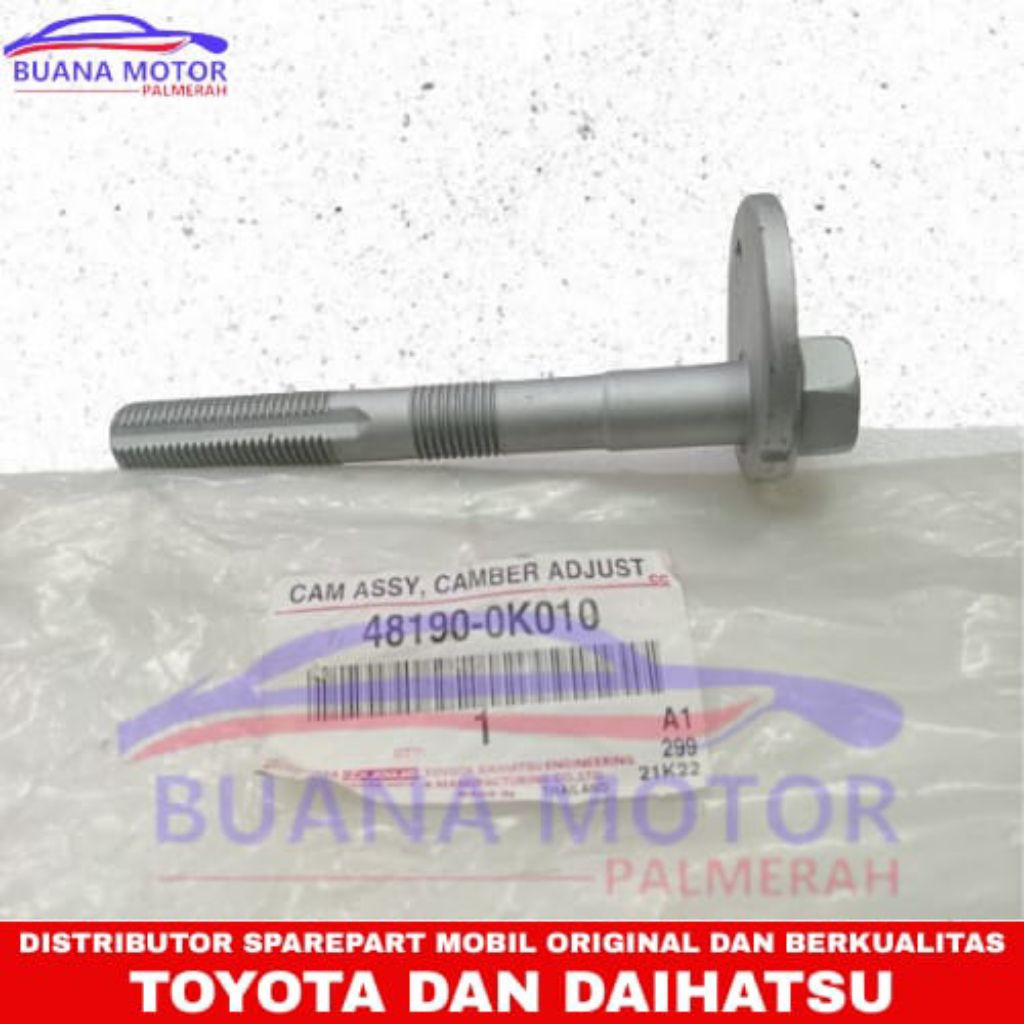 Jual Baut Camber Fortuner/Hilux Original 48190-0K010/48190-0K030 ...
