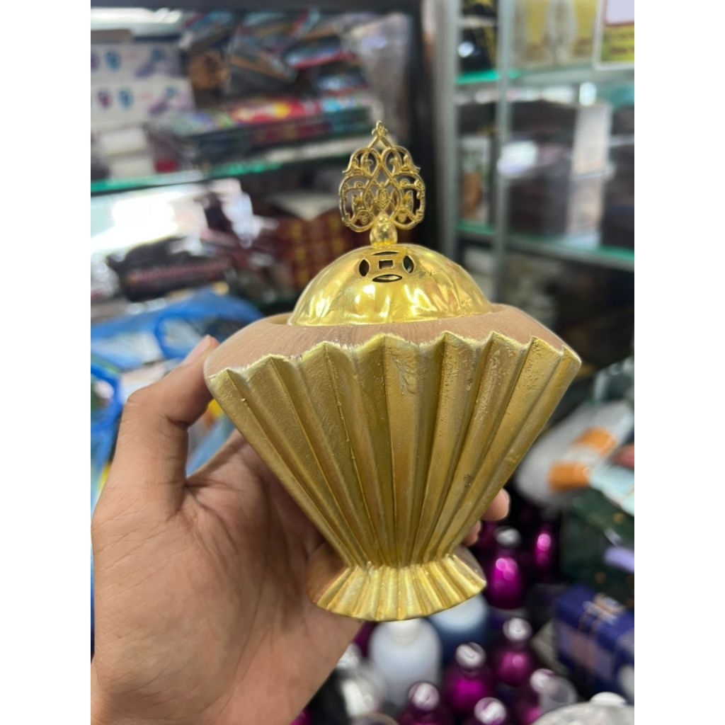 Jual Tempat bakar dupa/bukhur bentuk kerang | Shopee Indonesia