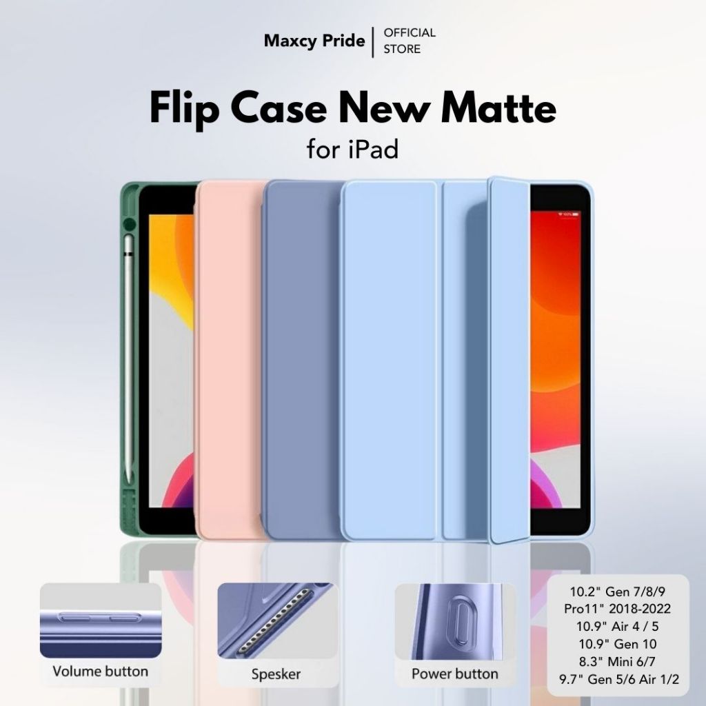 Jual Smart Case iPad 10 Casing Ipad Gen 7 8 9 10.2" 2019 iPad 9 10.2 ...