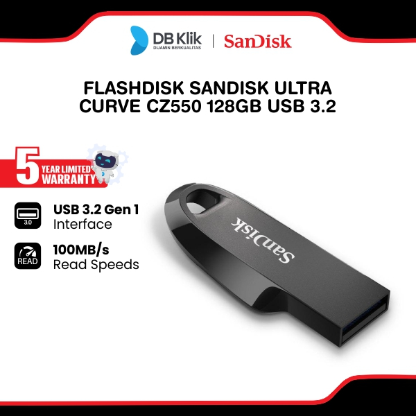 Jual Sandisk Flashdisk Ultra Curve Cz550 512Gb Usb 3.2 (Sdcz550-512G ...