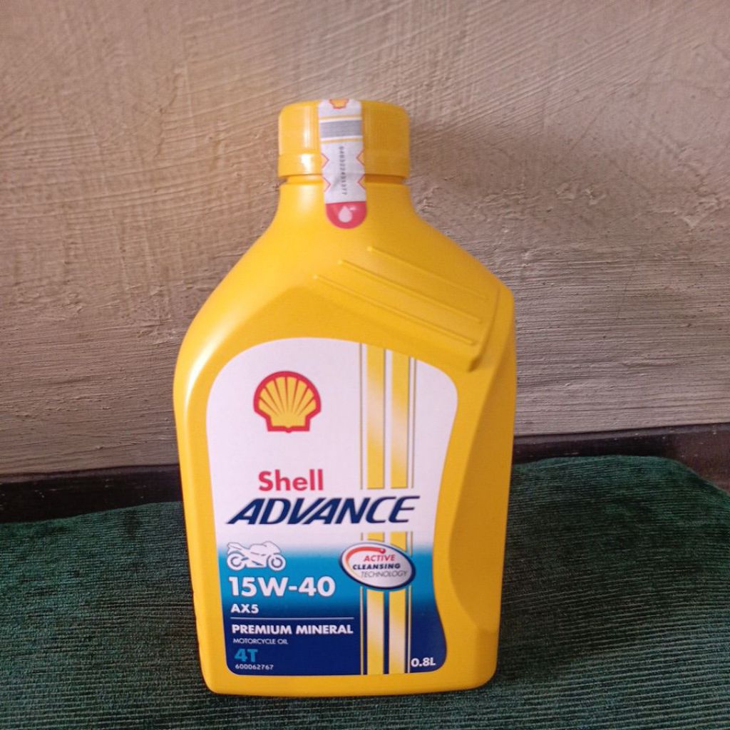 Jual shell advance ax5 0,8 L 100% original | Shopee Indonesia