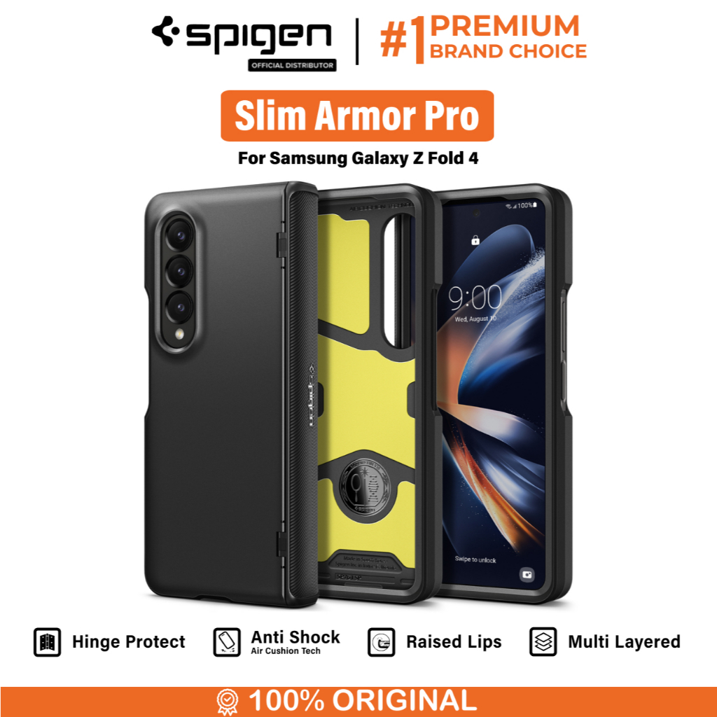 Jual Case Samsung Galaxy Z Fold 4 Spigen Slim Armor Pro Protective Casing | Shopee Indonesia