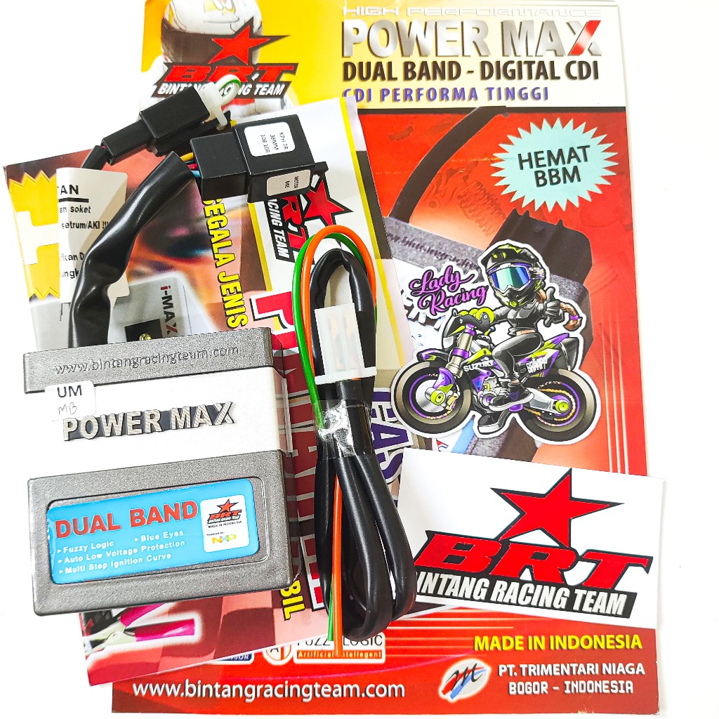 Jual CDI BRT POWERMAX HYPERBAND DUALBAND KARISMA SUPRA X 125 SUPRA 125 ...