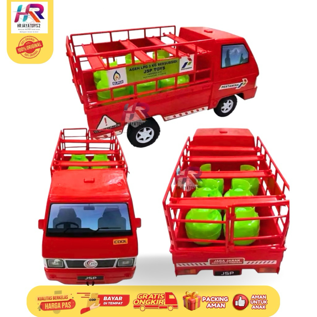 Jual Mainan Mobil Pick Up Angkut Lpg Terbaru / Miniatur Mobil Pickup ...