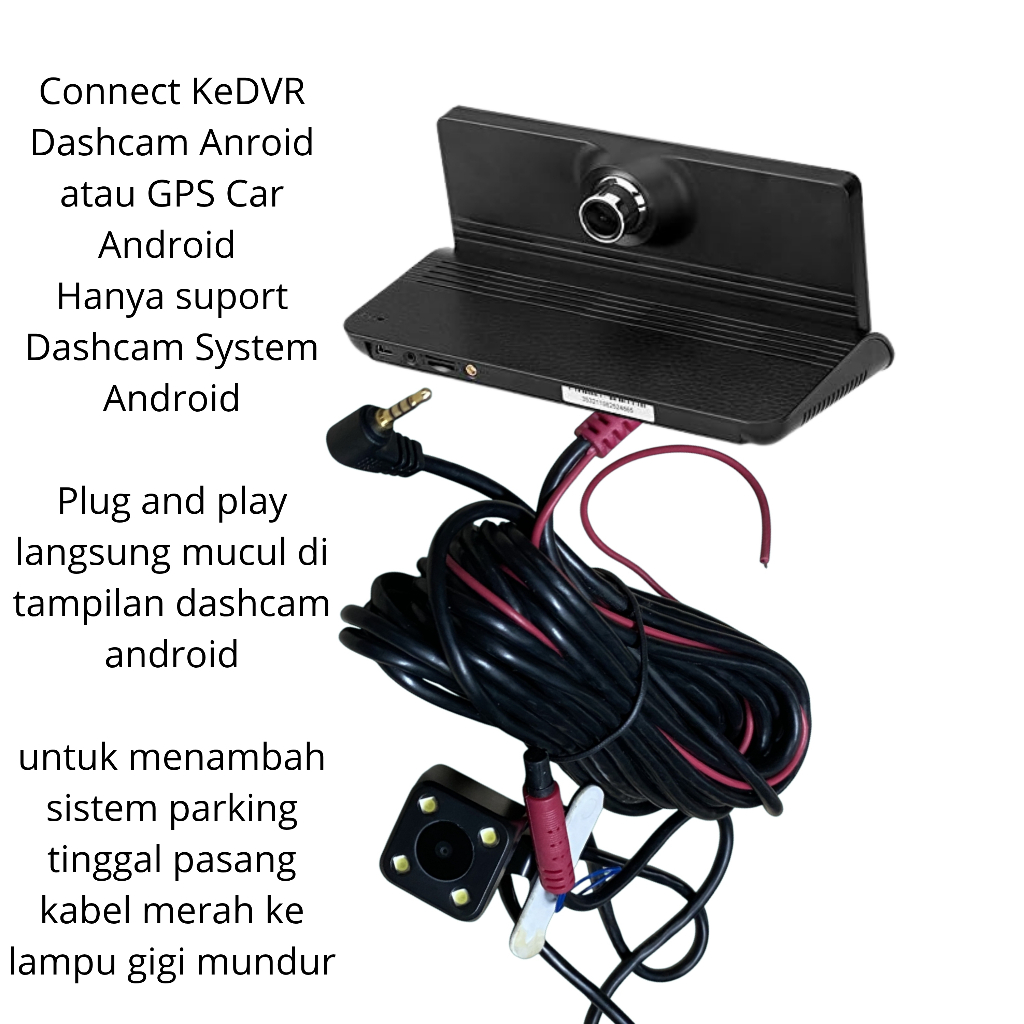 Jual Kamera Spion Mobil Universal Kamera Mundur Mobil type Android 4 ...
