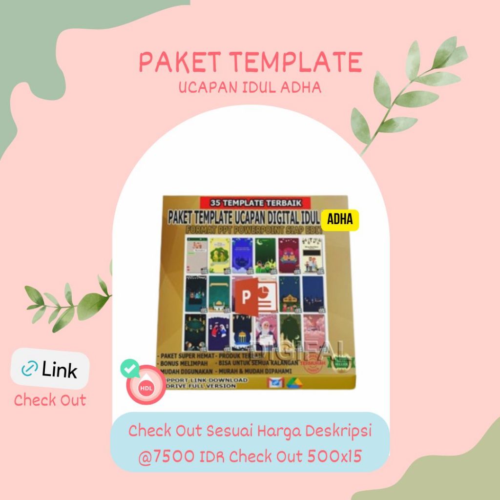 Jual Paket Template Video Ucapan Digital Idul Fitri, Lebaran Atau ...