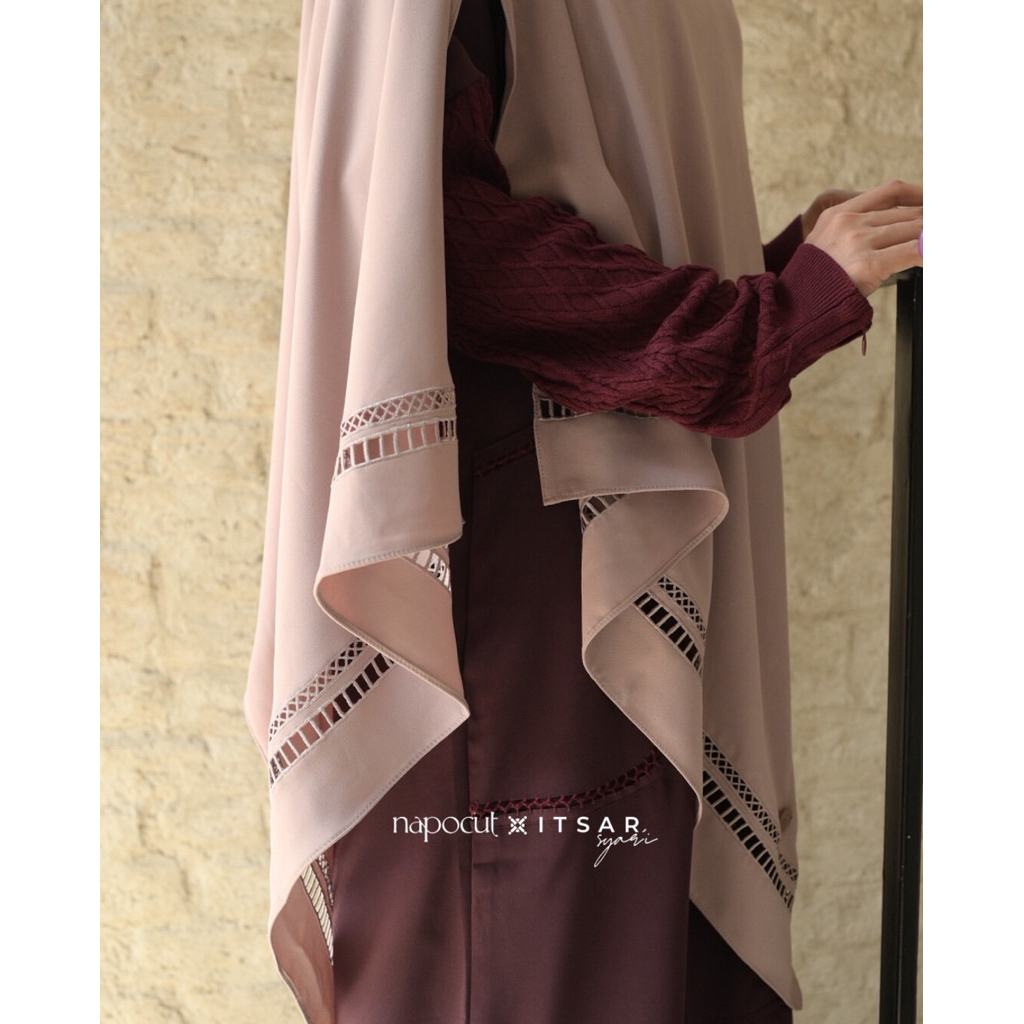 Jual NWT ITSAR, Rabita Abaya x Napocut, Najran dan Mecca Marble | Shopee Indonesia