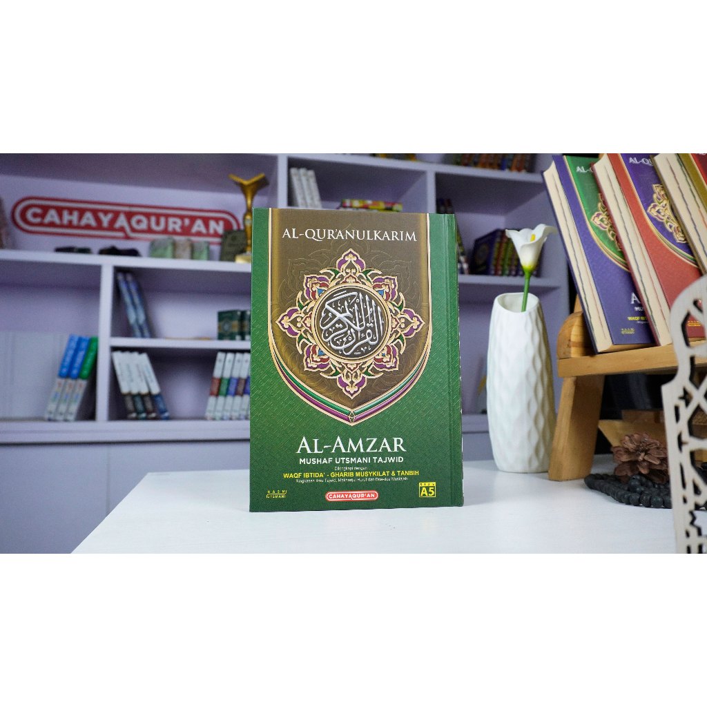 Jual Al-Qur'an Al Amzar Utsmani Tajwid WIGMT A5-Cahaya Quran | Shopee ...