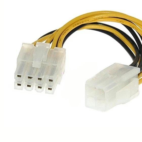 Jual Kabel PSU Power Supply 4 Pin Male to 8 Pin Female | Shopee Indonesia