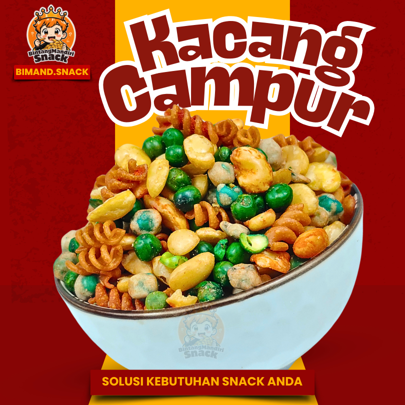 Jual Kacang Campur Jaipong 500 gr | 250gr | Kacang Mix Koro Kapri ...