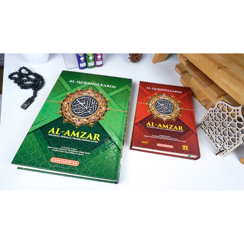 Jual Al-Qur'an Al Amzar Terjemah Perkata Transeliterasi Latin Tajwid A4-Cahaya Quran | Shopee ...