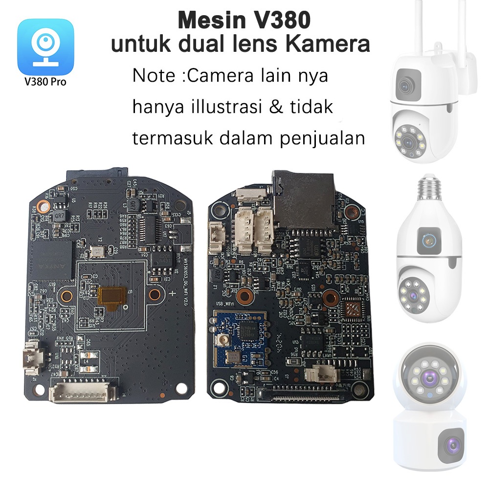 Jual Original CCTV V380 dual lensa Camera Mesin 8MP Untuk yang Kamera ...