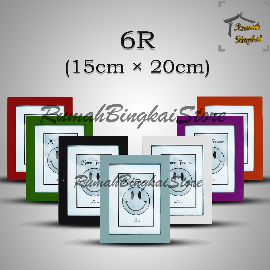 Jual Bingkai Photo ukuran 6R ( 15cm x 20cm ) + PLUS KACA | Shopee Indonesia
