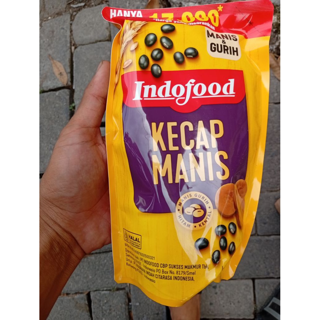Jual Indofood Kecap Manis Refill 520 ml GT | Shopee Indonesia