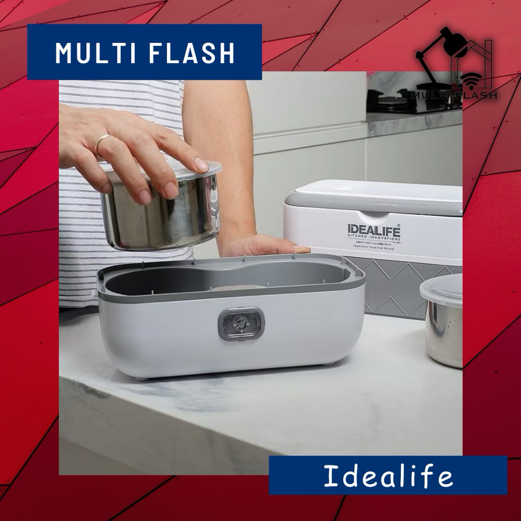 Jual IDEALIFE Lunch Box Electric / Kotak Makan Listrik IL 110A / IL ...