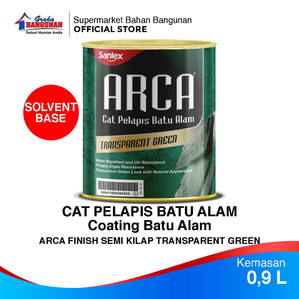 Jual CAT PELAPIS BATU ALAM / CAT BATU ALAM / COATING BATU ALAM ARCA ...