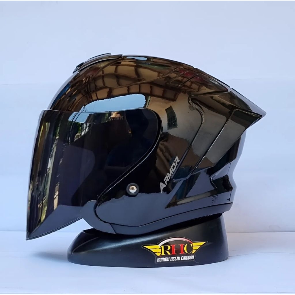 Jual Helm JS Armor SNI Half Face – Helm Motor Dewasa Cowok Cewek Nyaman ...
