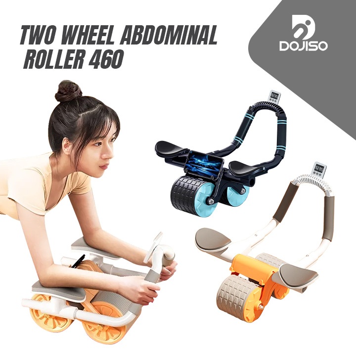 Jual Two Wheel Abdominal Roller 460 Alat Push Up Alat Olahraga Ab Core ...