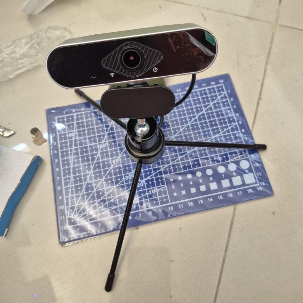 Jual web camera / webcam full hd 4k 1080p + tripod ballhead | Shopee ...